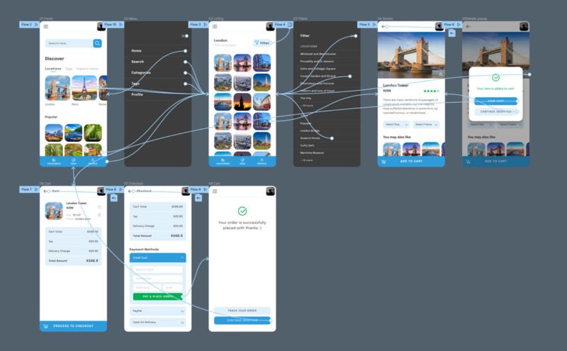 Find Landscape Mobile App UI | Ashok Luhar | MA UXUI